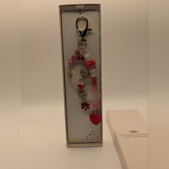 eye candy | Accessories | New Eye Candy Bag Charm And Key Chain | Poshmark